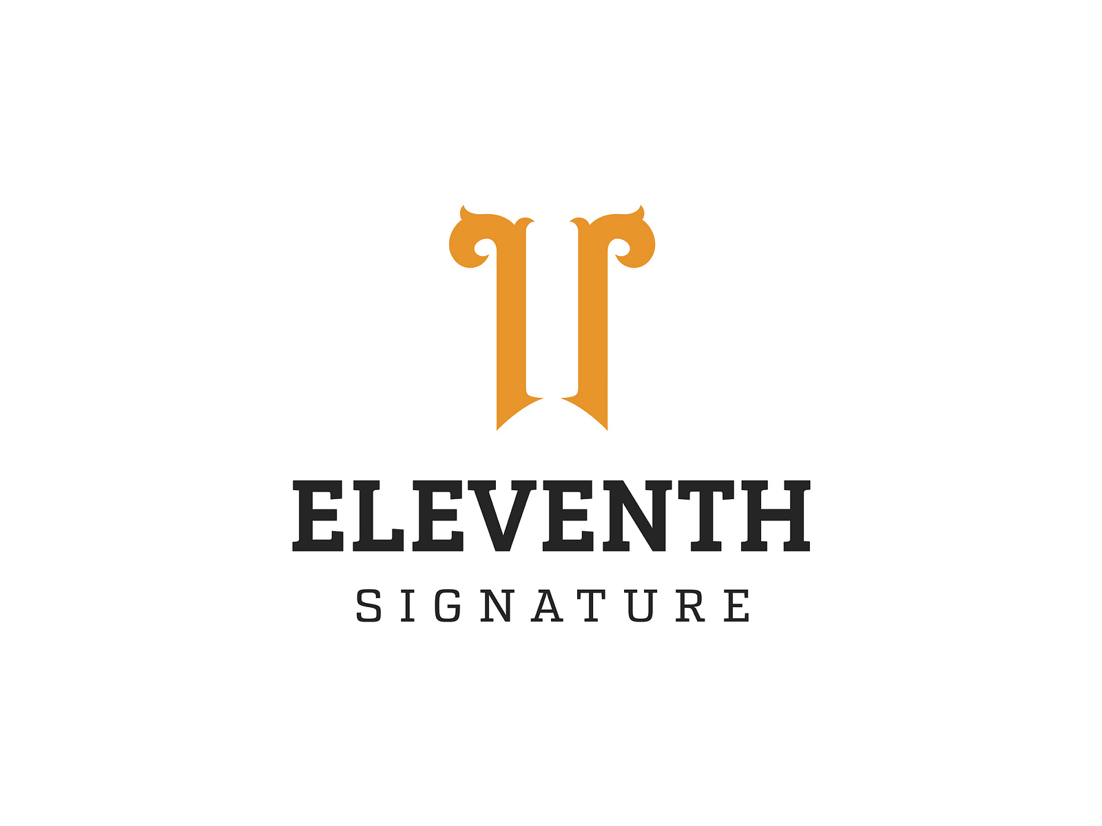 Eleventh Signature Logo by TSN Graphics on Dribbble