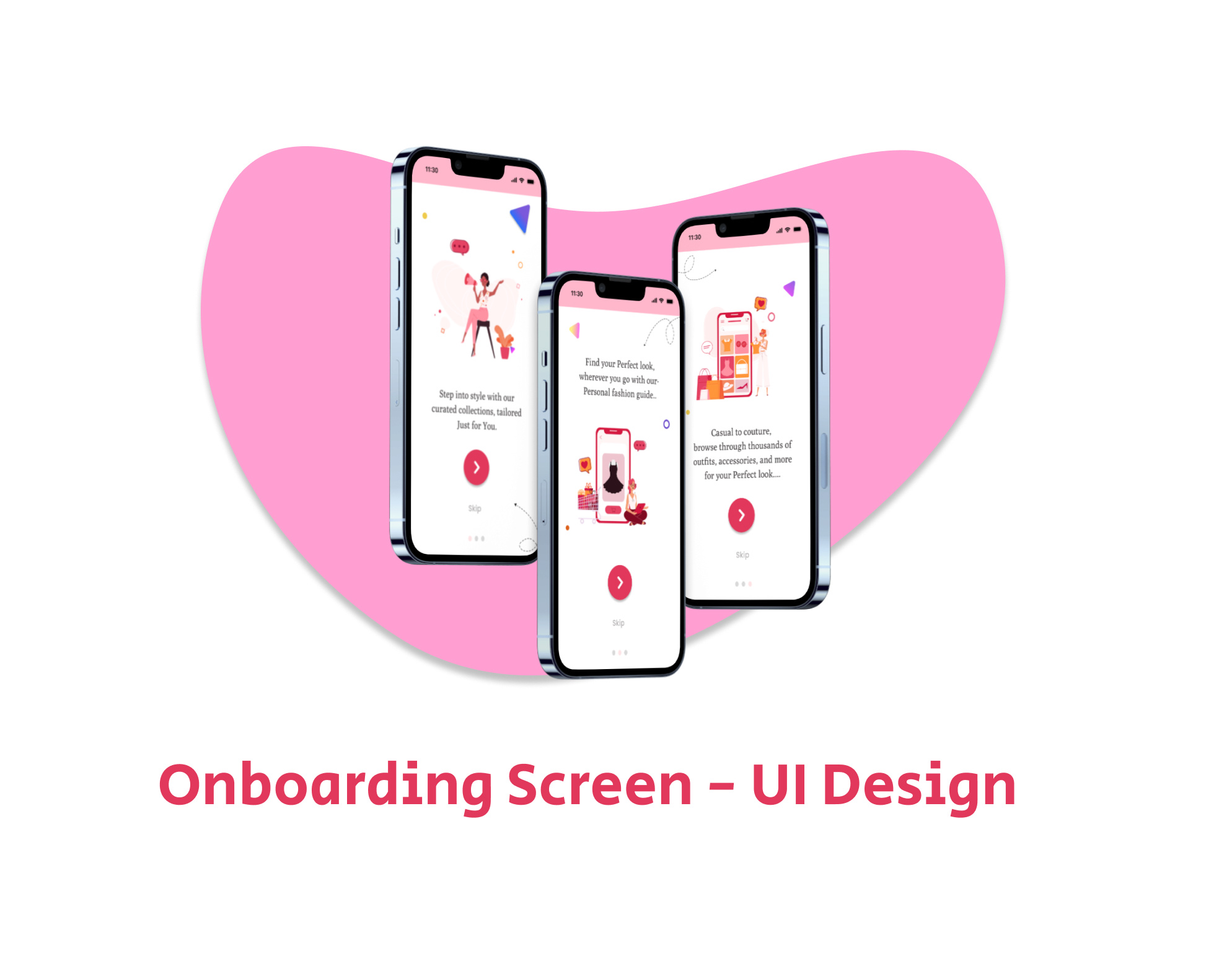 Onboarding Screen UI Design designs, themes, templates and downloadable ...