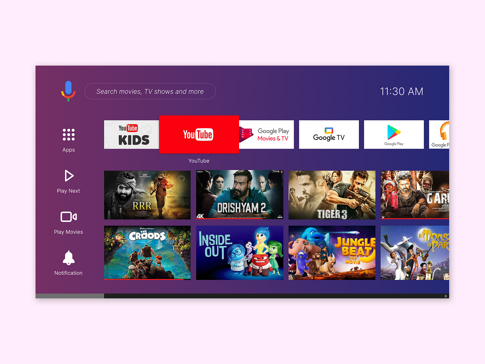 Challenge #025 - TV App by dinesh gandhi on Dribbble Challenge #025 - TV App by dinesh gandhi on Dribbble