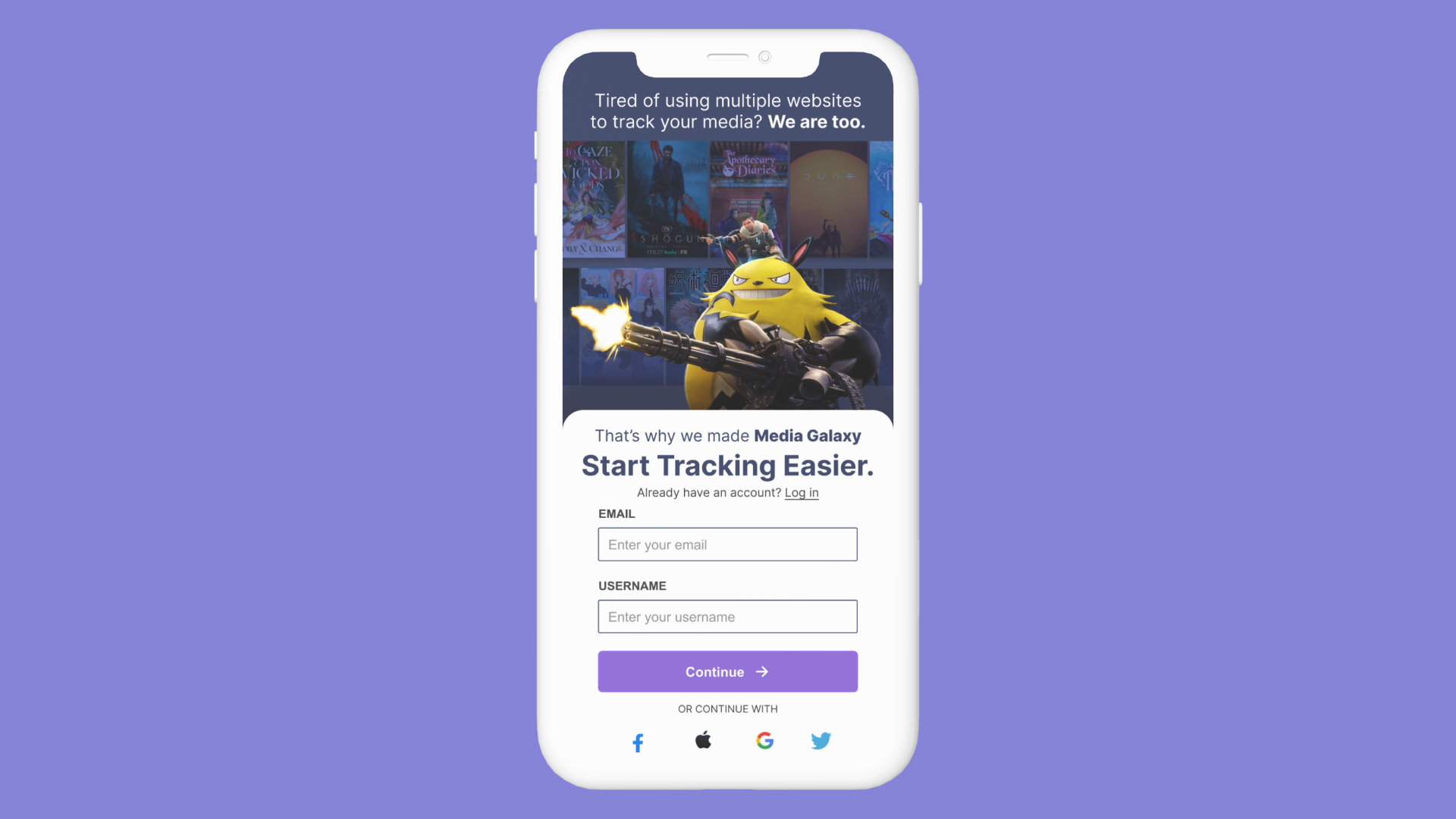 Sign up form design by Heather Mihal on Dribbble