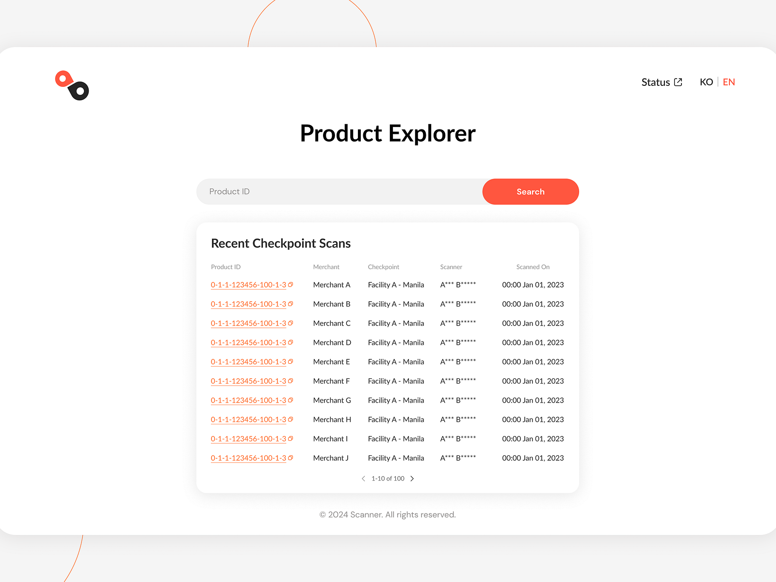 Product Explorer - Blockchain Explorer by Nuxify on Dribbble