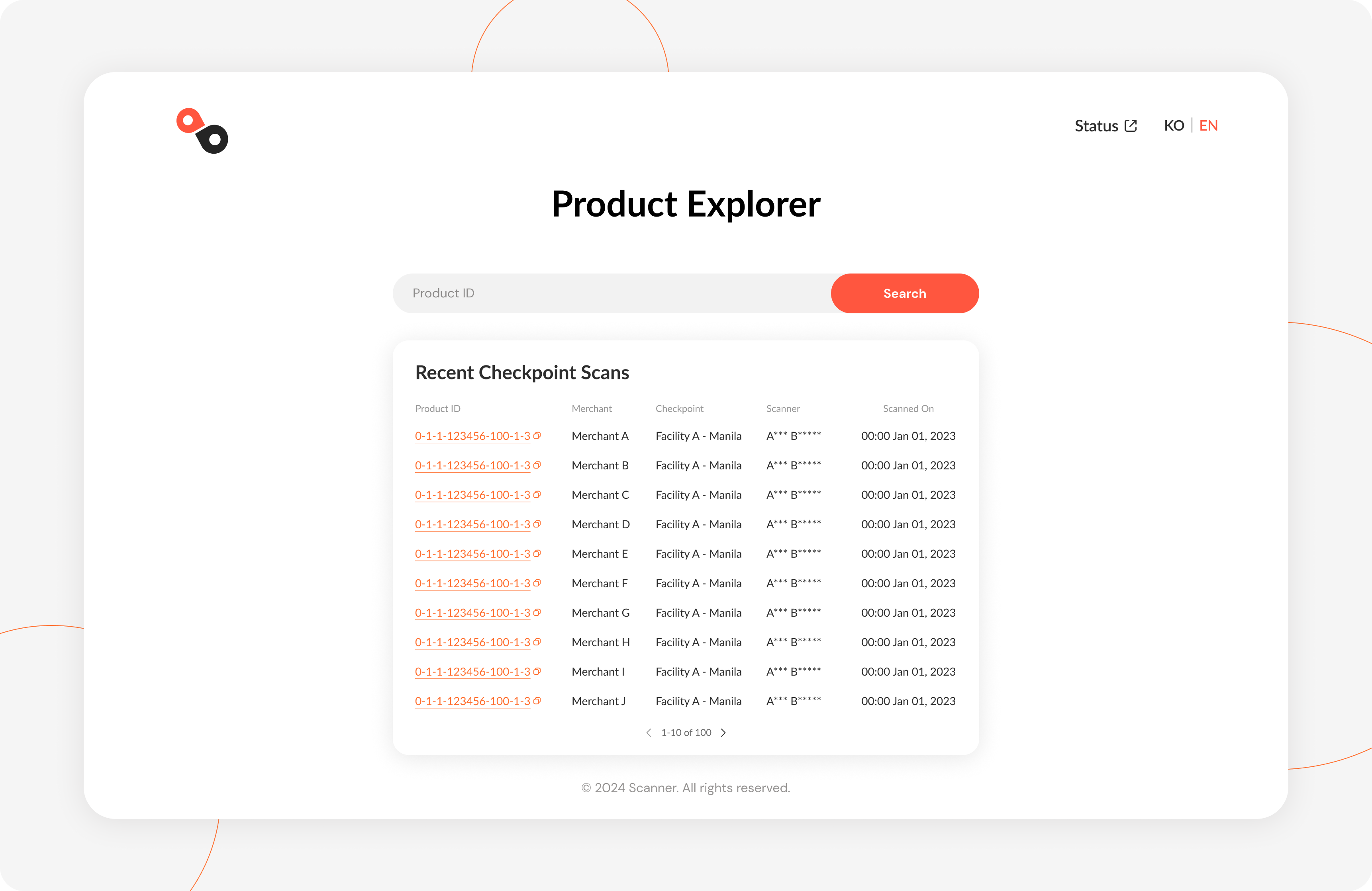 Product Explorer - Blockchain Explorer by Nuxify on Dribbble