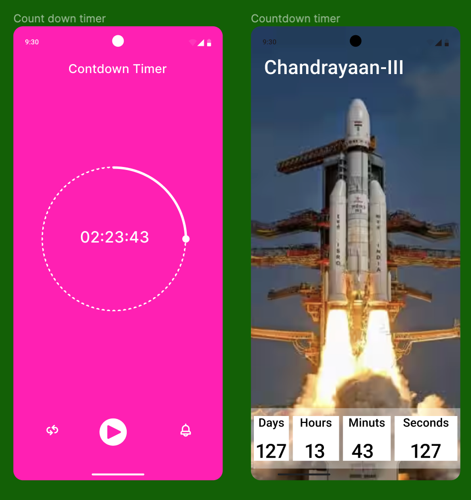 Daily UI 14 Countdown Timer by Dav Fod on Dribbble