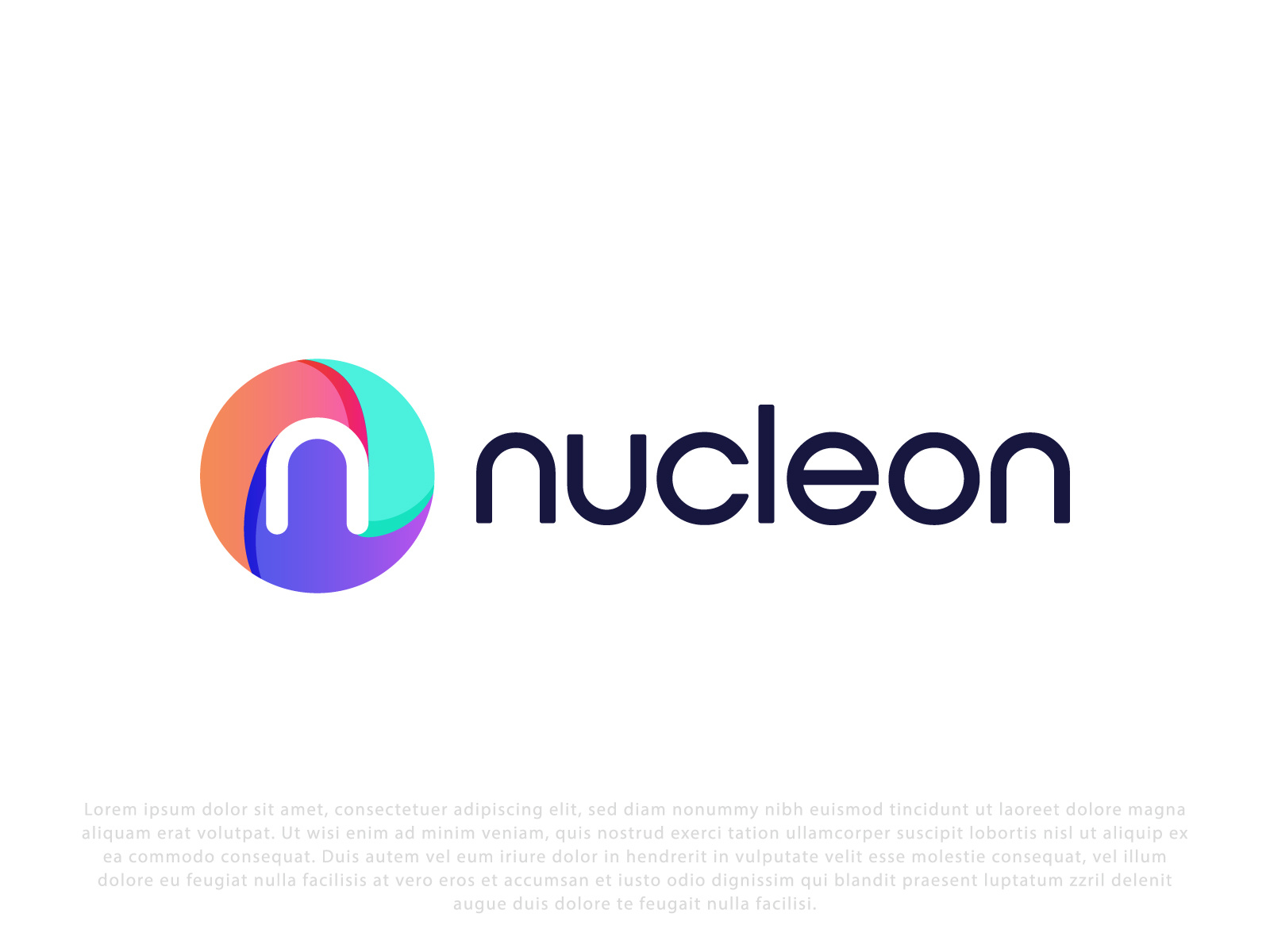 N Letter Logo - Nucleon Logo - Modern Logo Design by Jishan - Branding ...