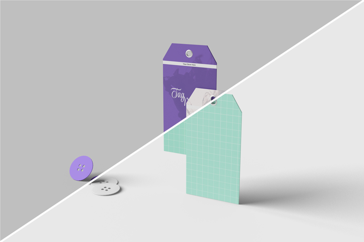 Minimalist Tag Mockup by ianmikraz on Dribbble