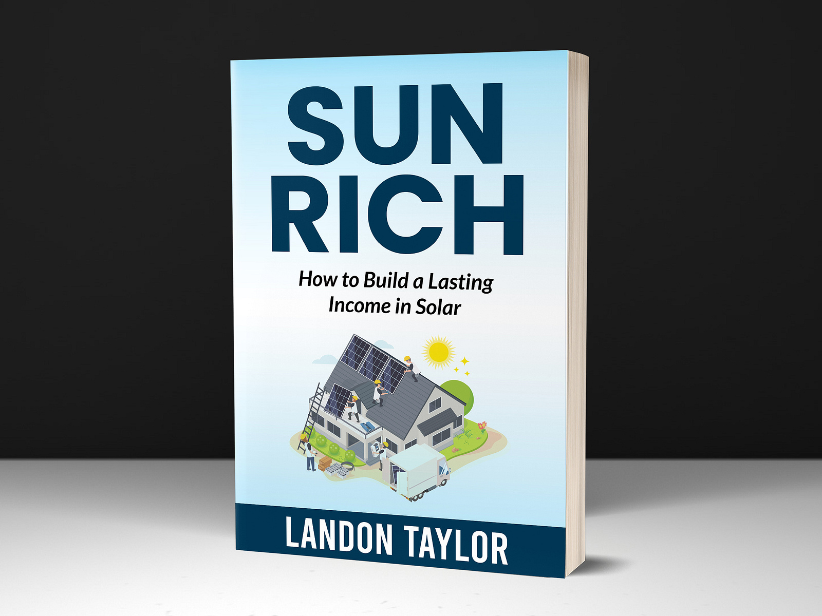 Sun Rich Book Cover by Tayyab Ahmad on Dribbble