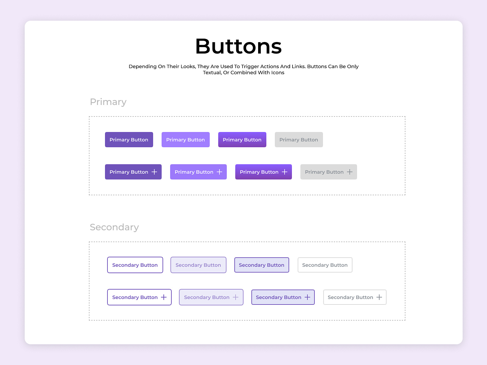 Buttons by Mohid Khan on Dribbble