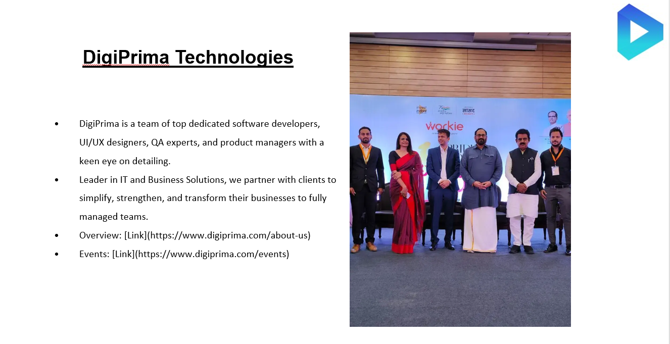 Digiprima Technologies Software Development Company By Digiprima Technologies On Dribbble