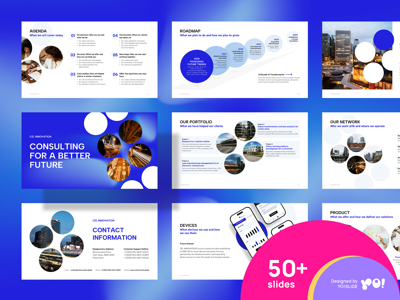 CEL INNOVATION Business Multipurpose PowerPoint Template by YO! SLIDE ... CEL INNOVATION Business Multipurpose PowerPoint Template by YO! SLIDE ...