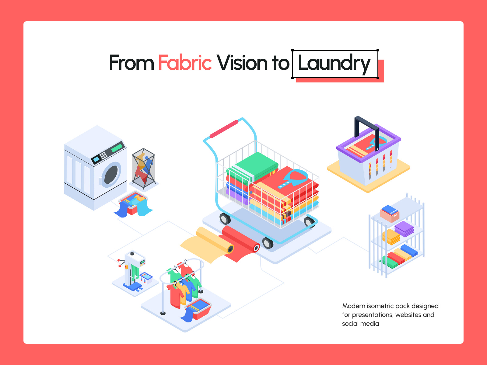 Animated Laundry Icons by Vectors Market on Dribbble