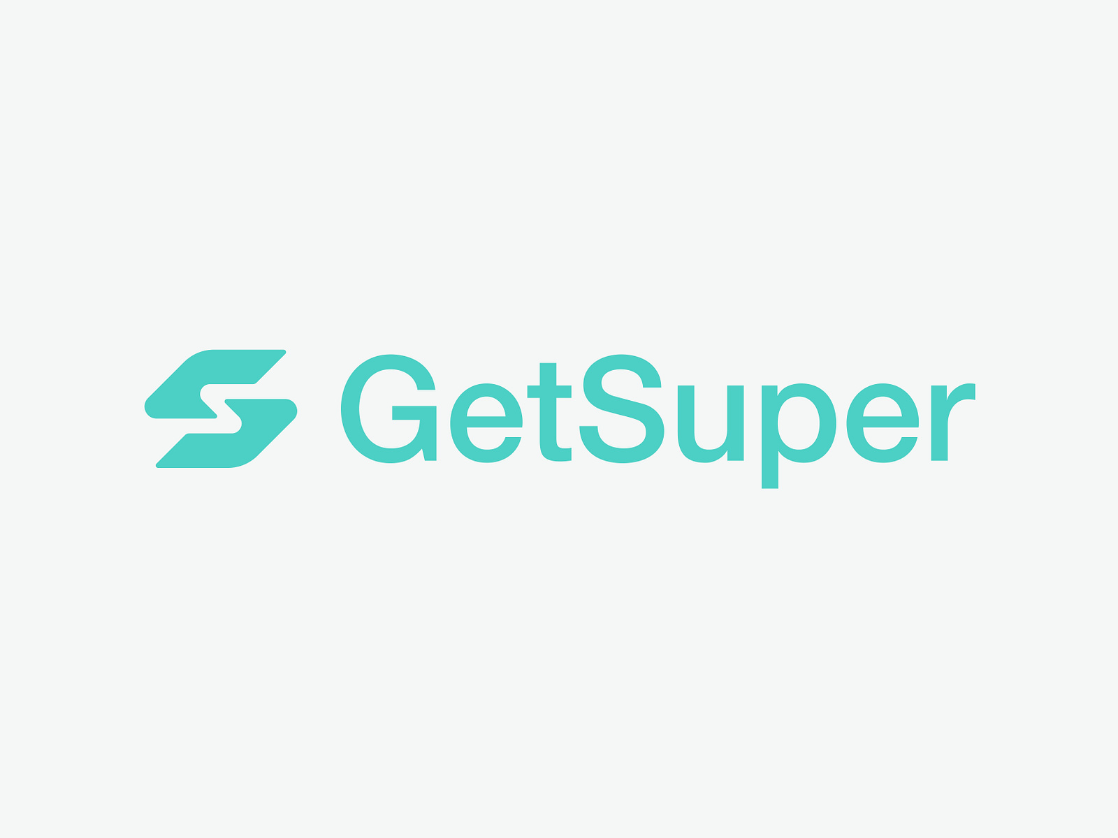 GetSuper Logo Design by Lucas Fields on Dribbble