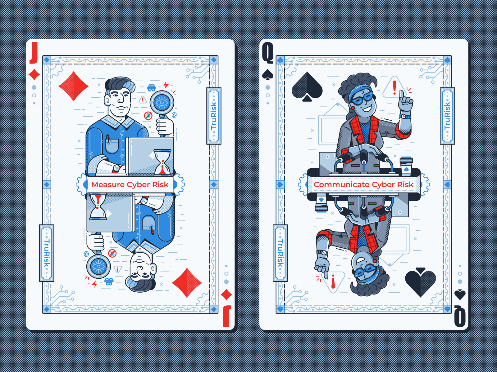 Cyber Security Playing Cards Deck by Alex Krugli on Dribbble
