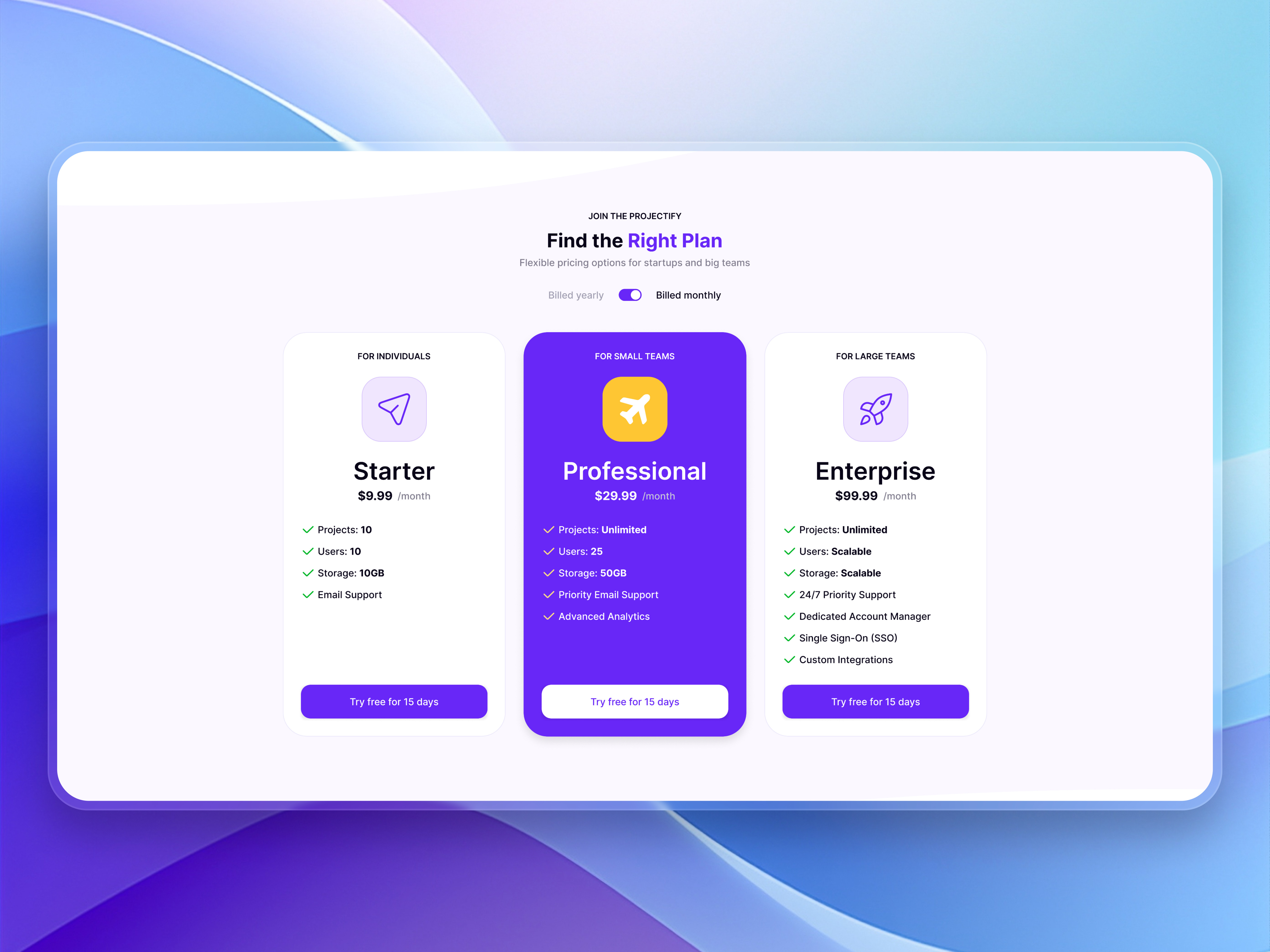 Website design for project management system - Projectify. by Abdulaziz ...