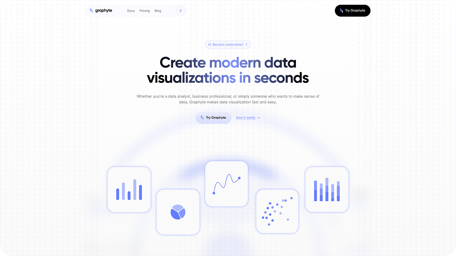Graphyte - A Data Visualization platform by Allen Ojuka on Dribbble
