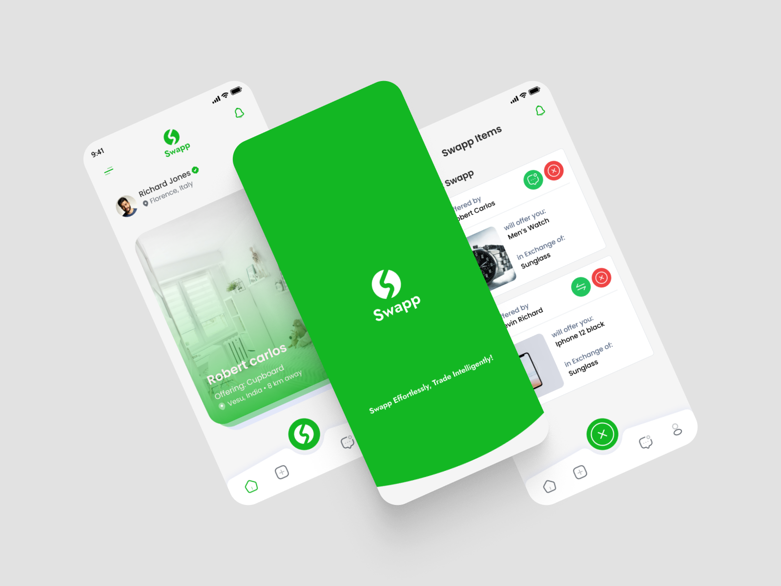 Swapp App by CodeX Lancers on Dribbble