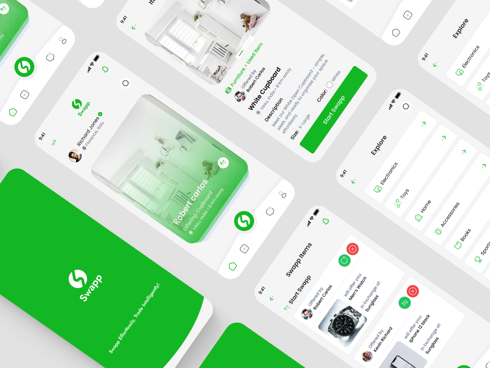 Swapp App by CodeX Lancers on Dribbble