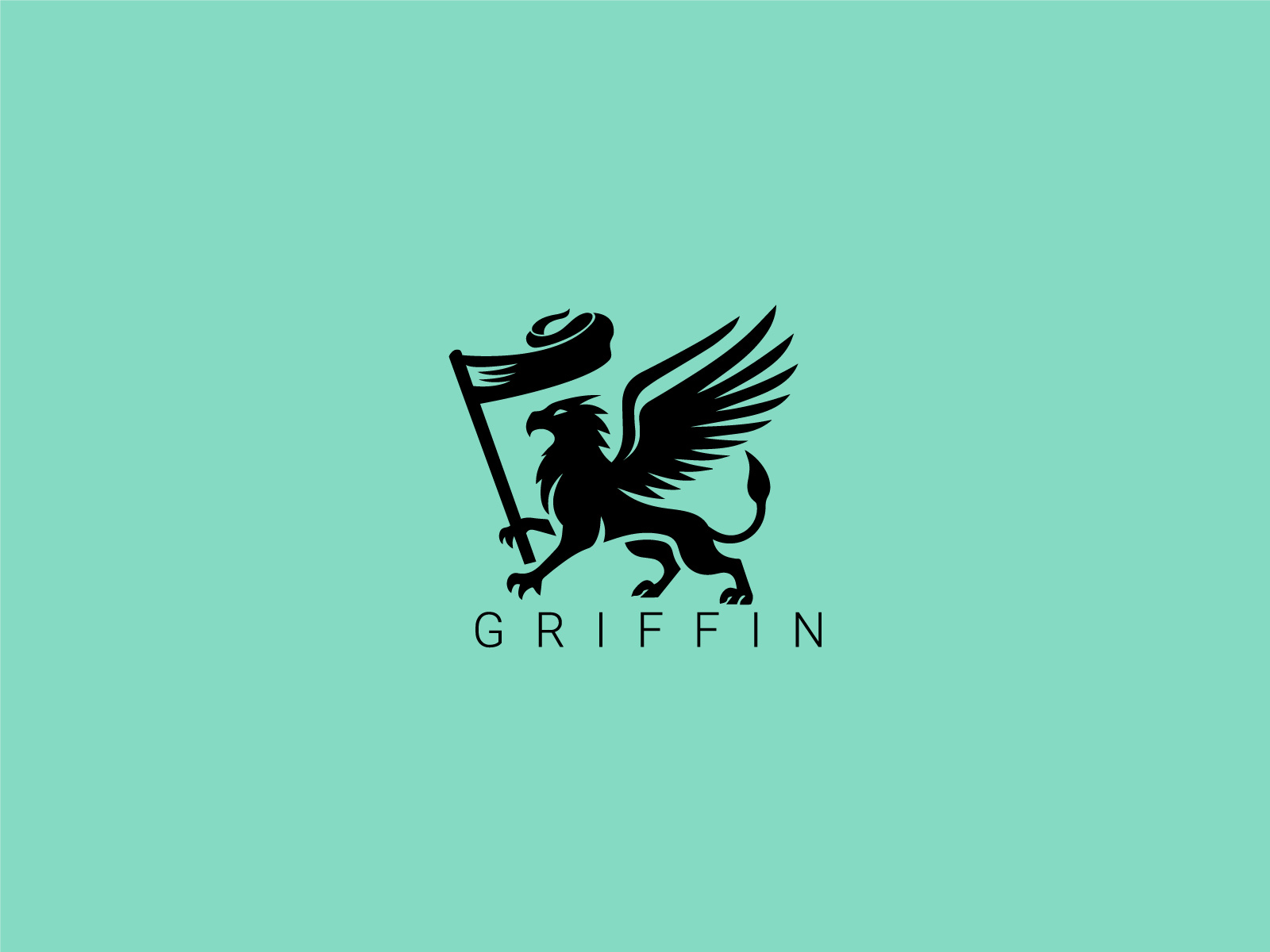 Griffin Logo by MEER STUDIO on Dribbble