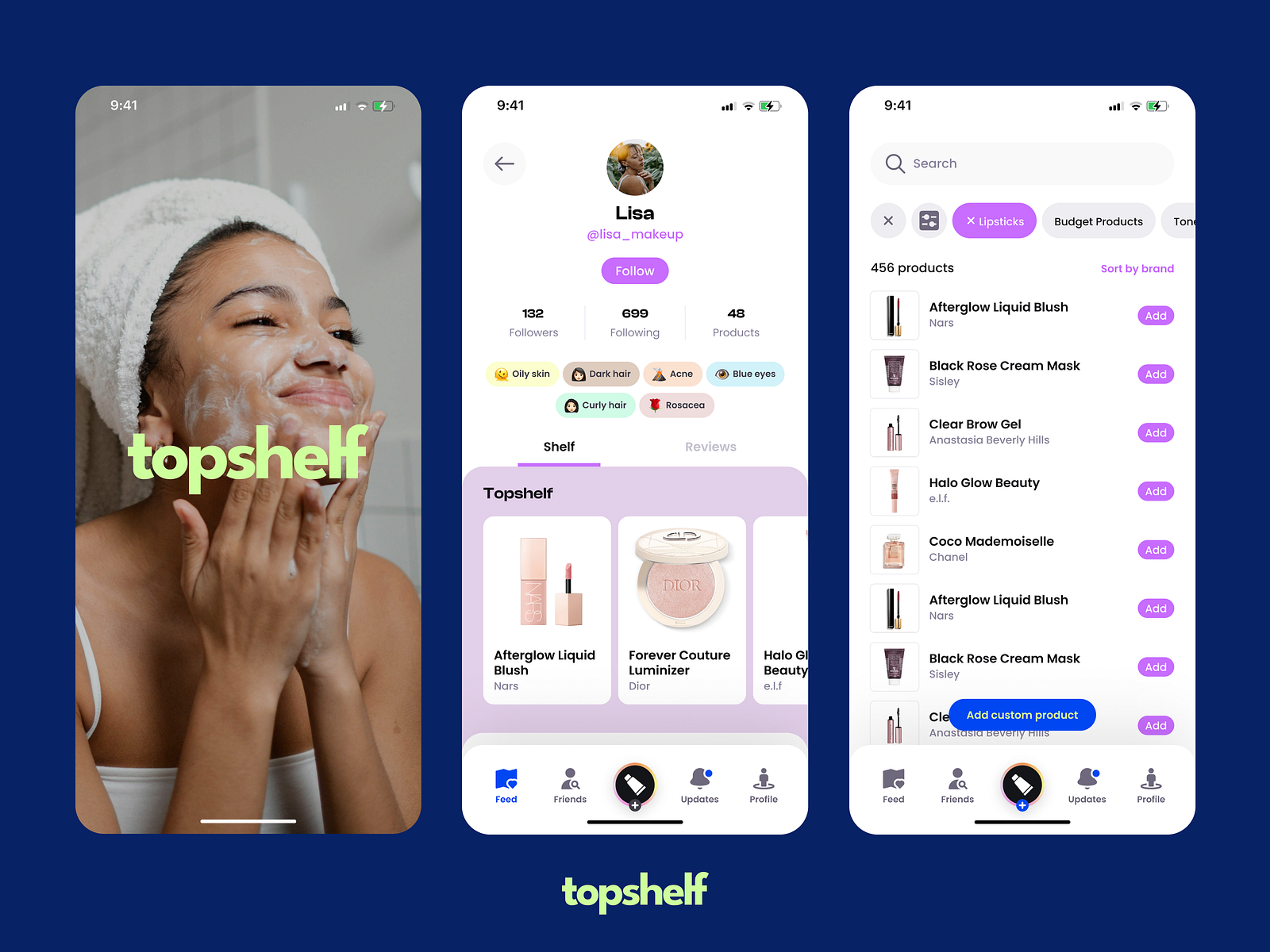 Topshelf iOS app by Dario Ferrando on Dribbble