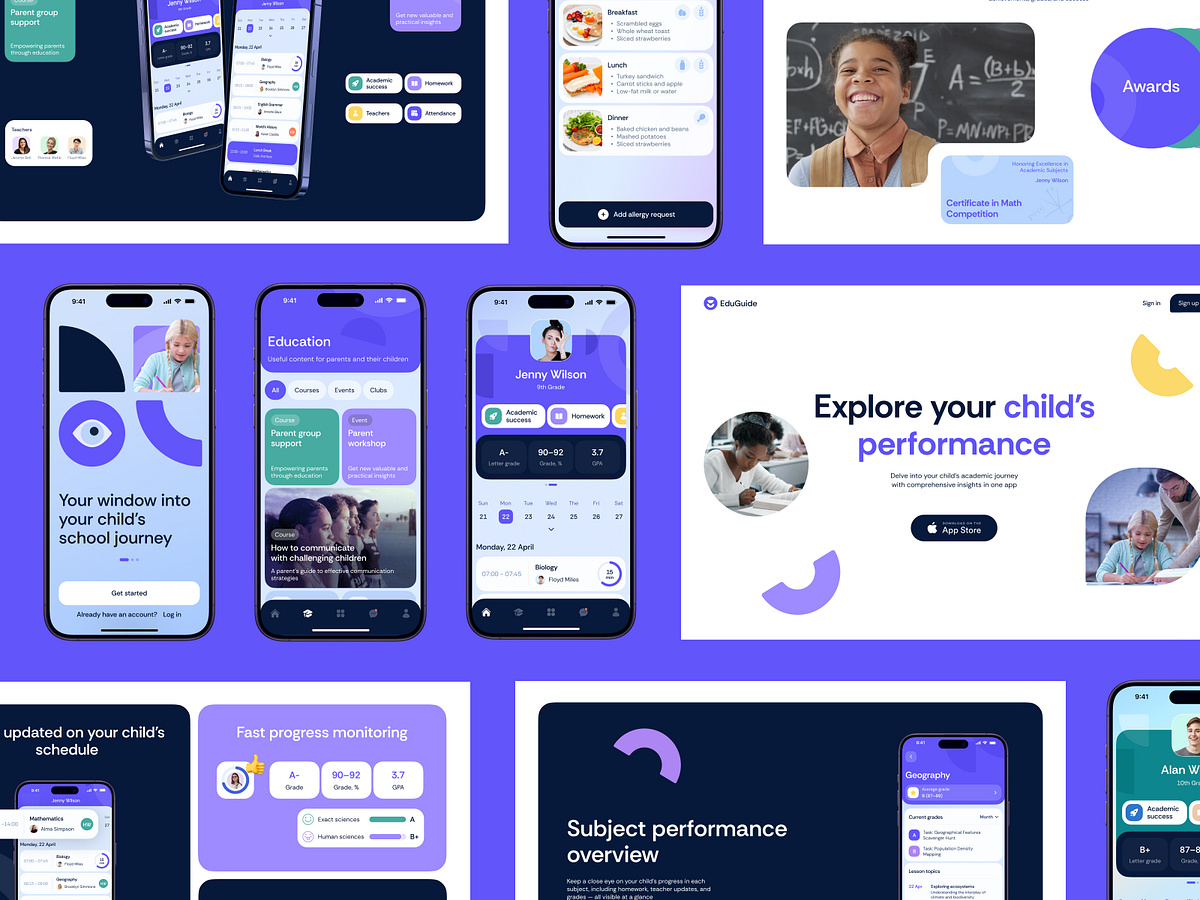 Case Study: School Education App Design by tubik UX for tubik on Dribbble