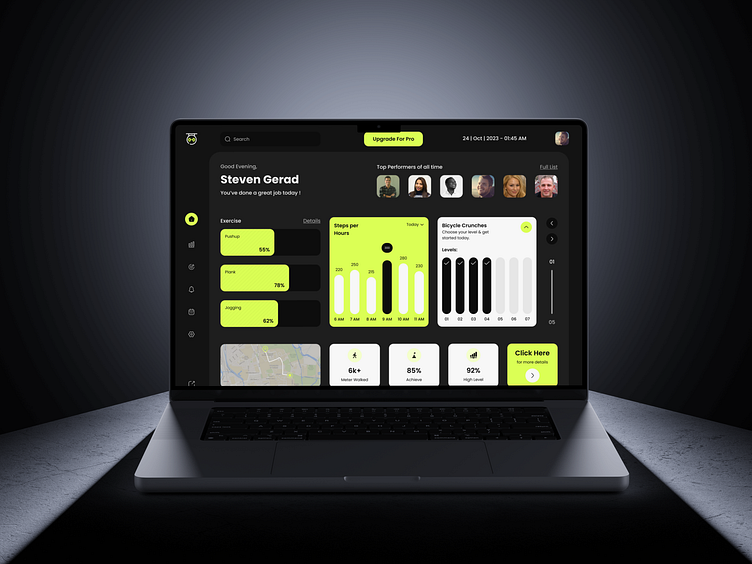 Saas Workout Web App Design by Ibrahim | UI/UX DESIGNER on Dribbble Saas Workout Web App Design by Ibrahim | UI/UX DESIGNER on Dribbble