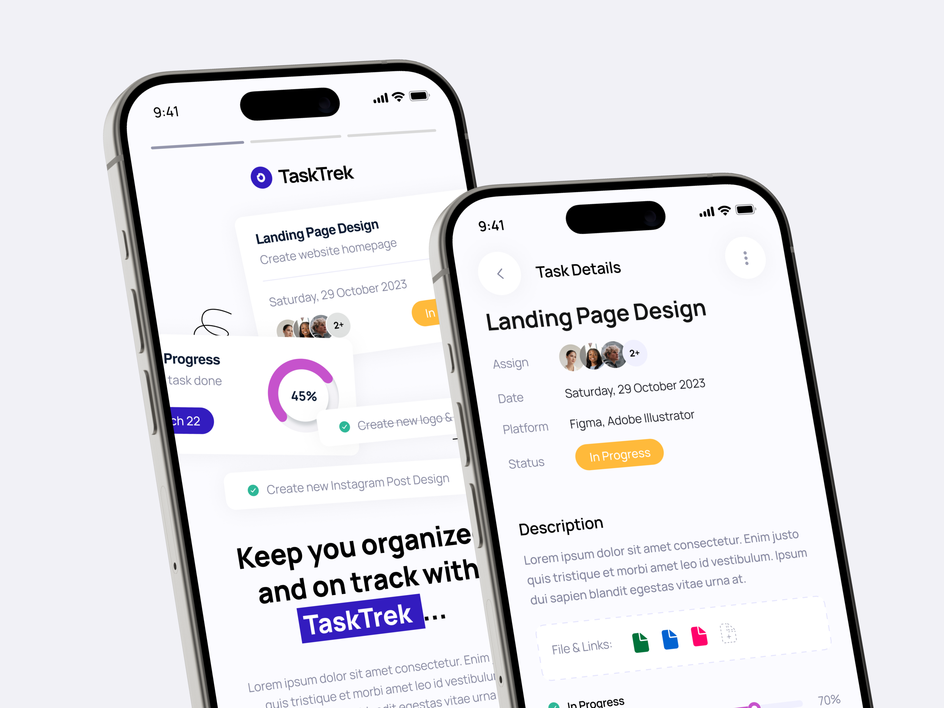 Browse thousands of Tasktrek images for design inspiration | Dribbble