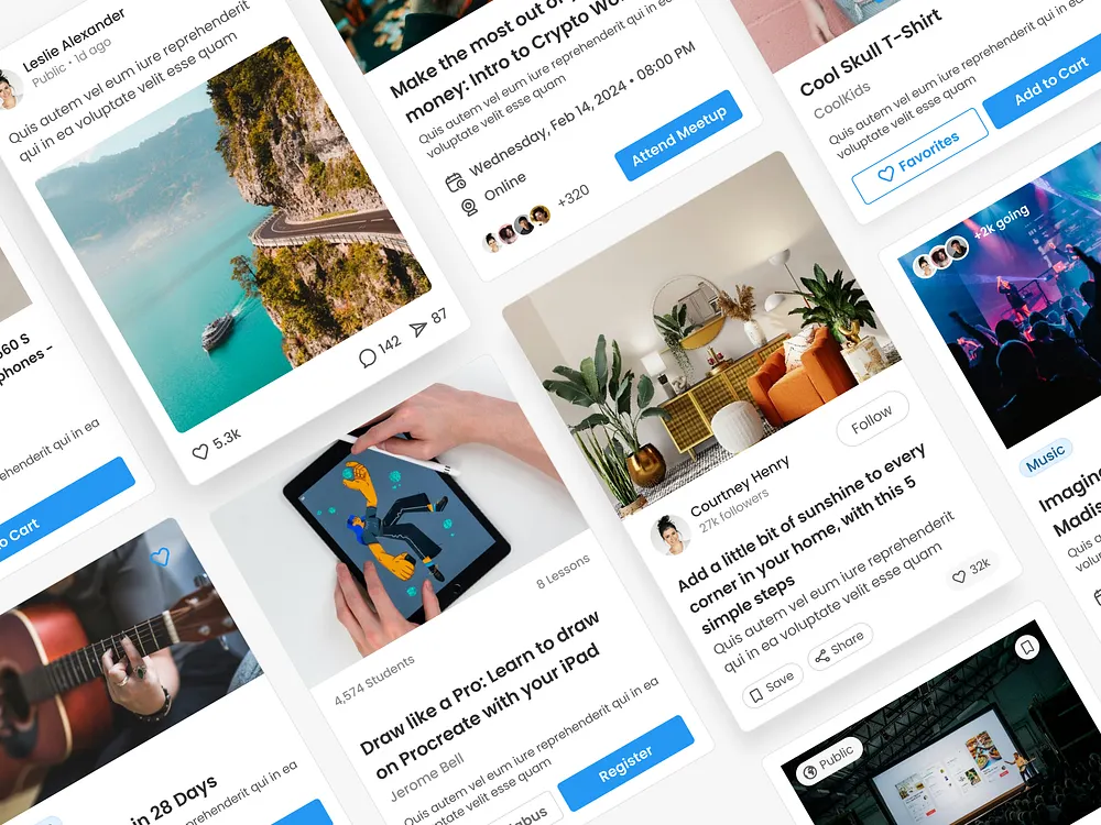 Course Card designs, themes, templates and downloadable graphic ...