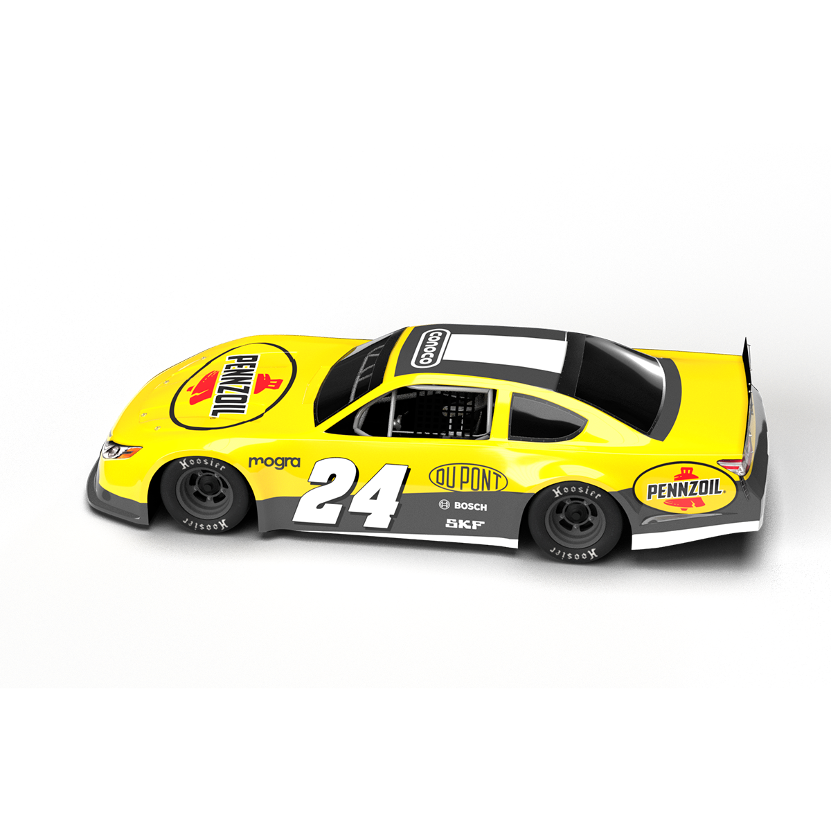 Gen 6 Toyota Camry Super Late Model 3D Model Livery Template by Mogra ...