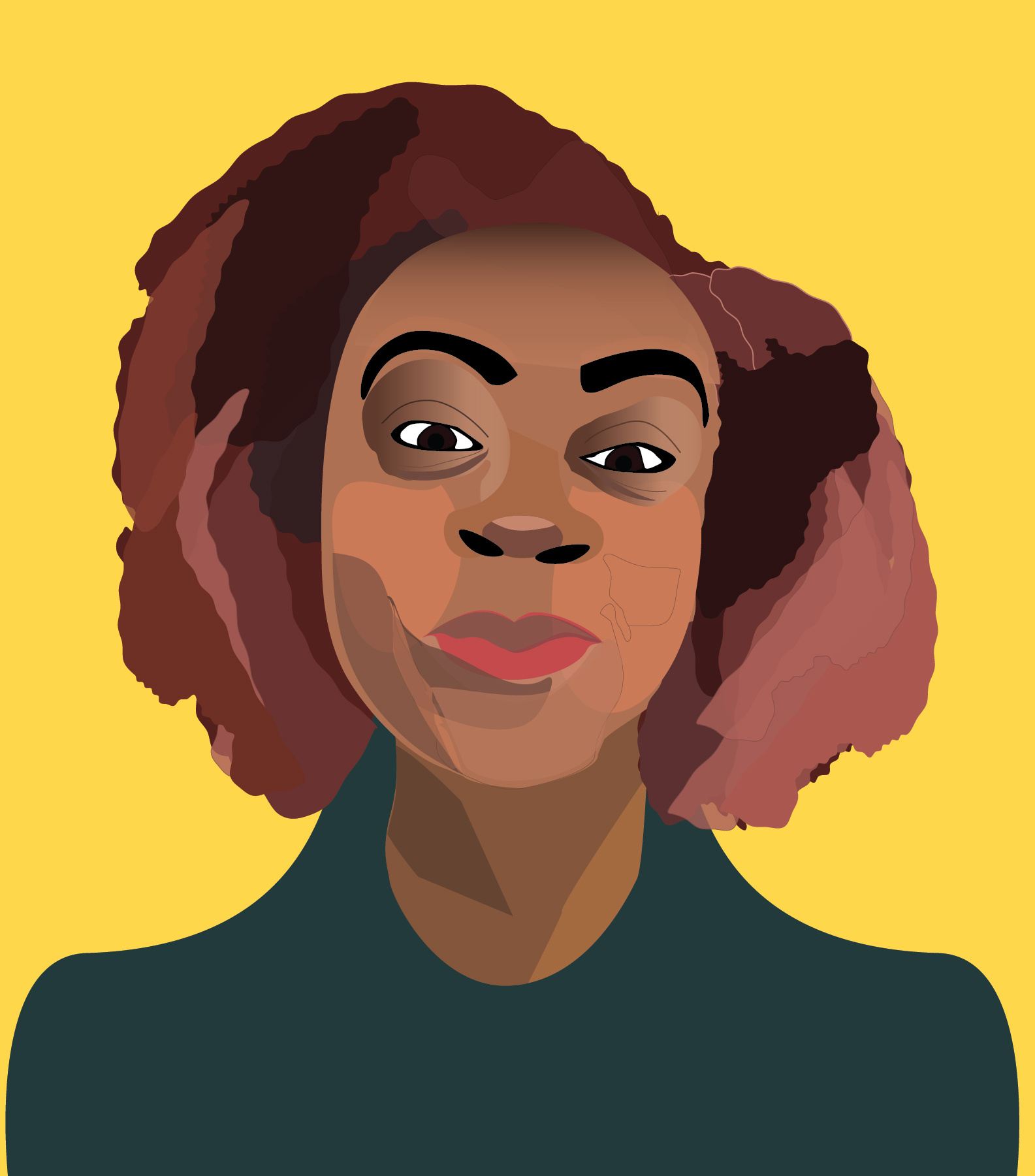 Self Portrait by Imani Young on Dribbble
