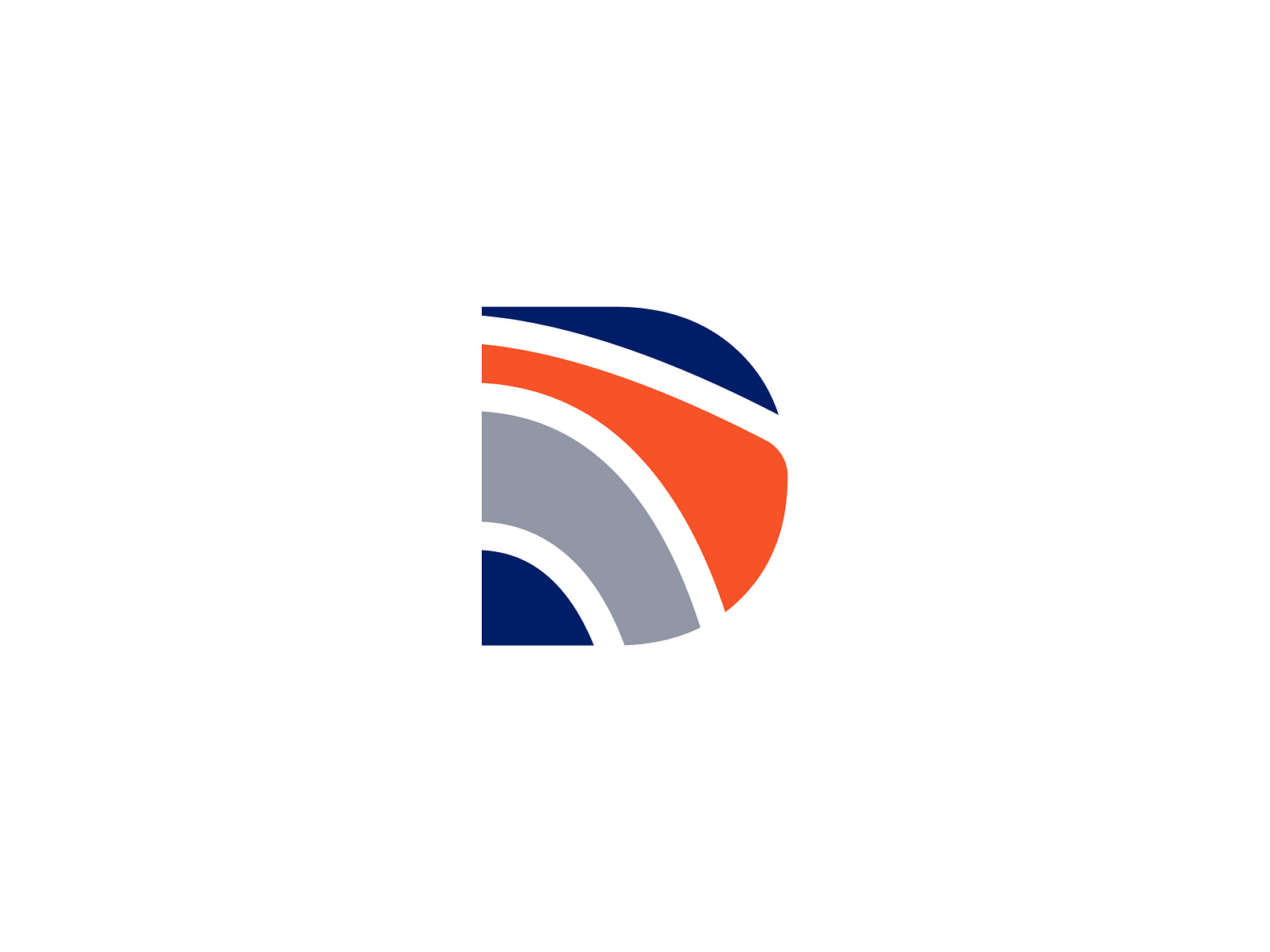 Letter D Minimal logo mark by Mahamud hasan Tamim on Dribbble