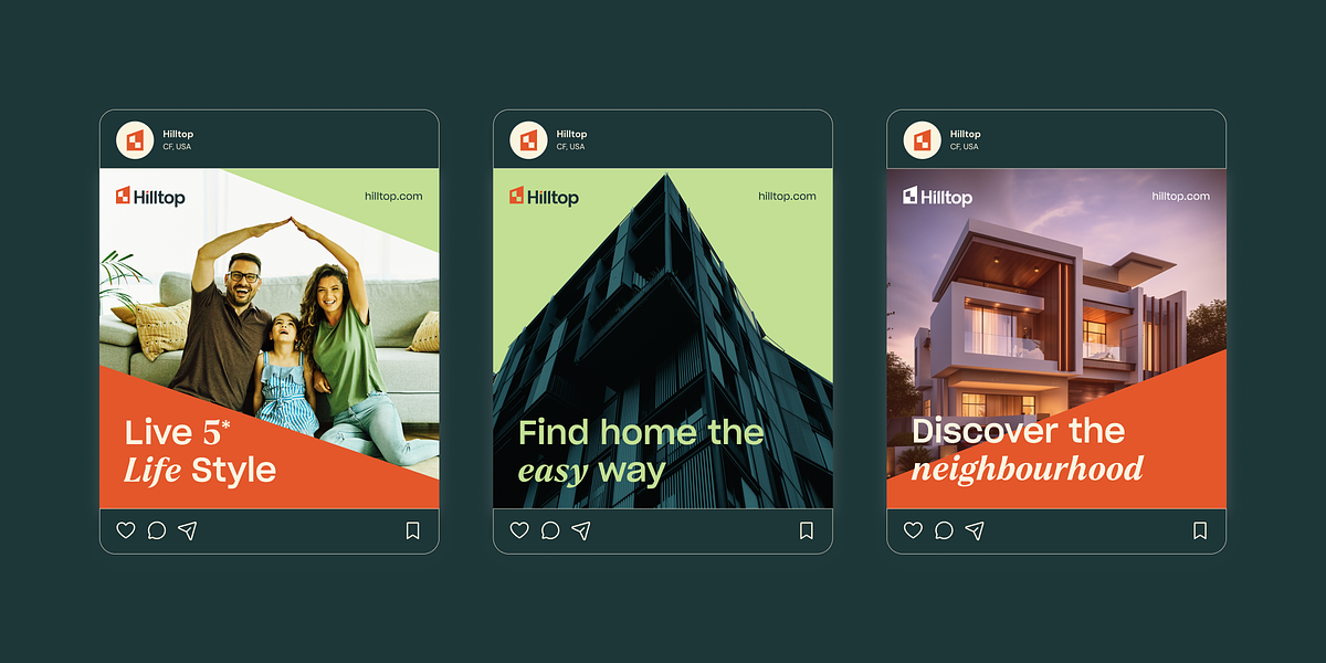 Hilltop - Real Estate Branding by Musemind Branding & Web Design for ...