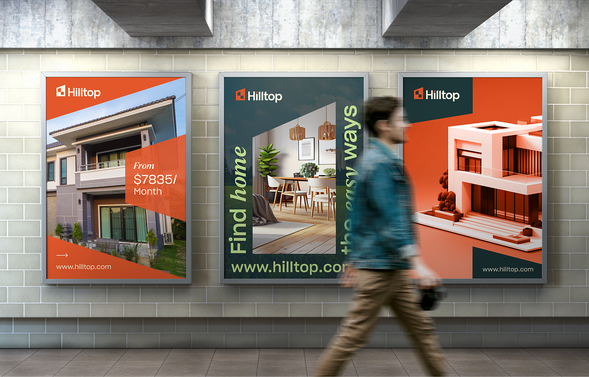 Hilltop - Real Estate Branding by Musemind Branding & Web Design for ...