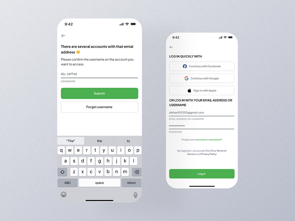 Log In Mobile App Ui by UI Ants on Dribbble