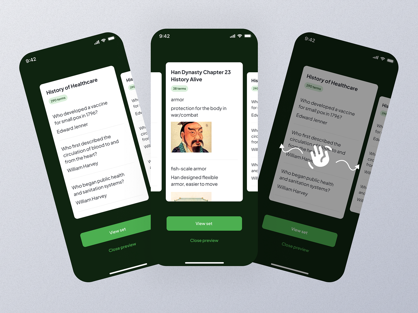 Preview Study Set Mobile App Ui by UI Ants on Dribbble