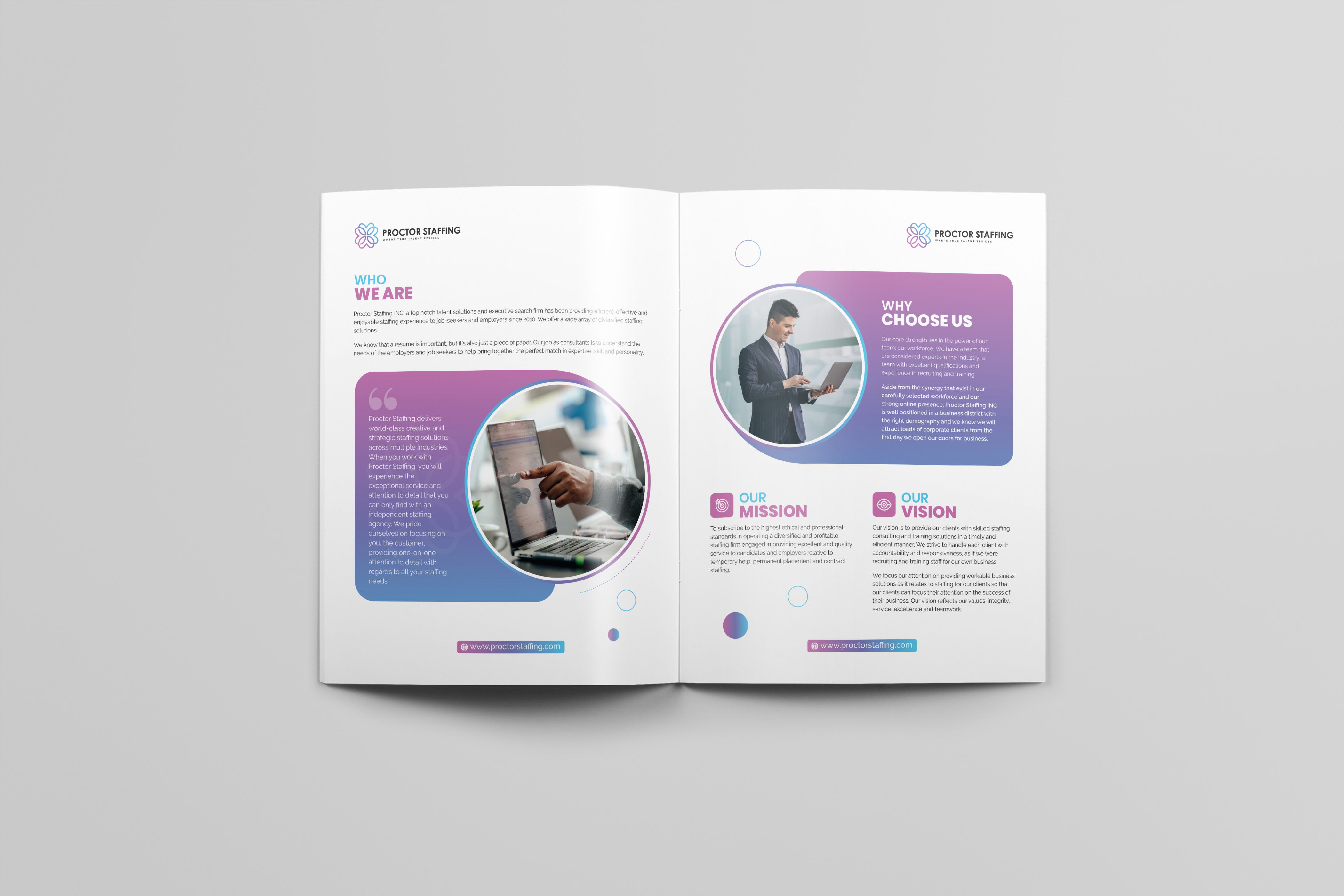 Developing Organization Brochure Design by Miraz H. on Dribbble