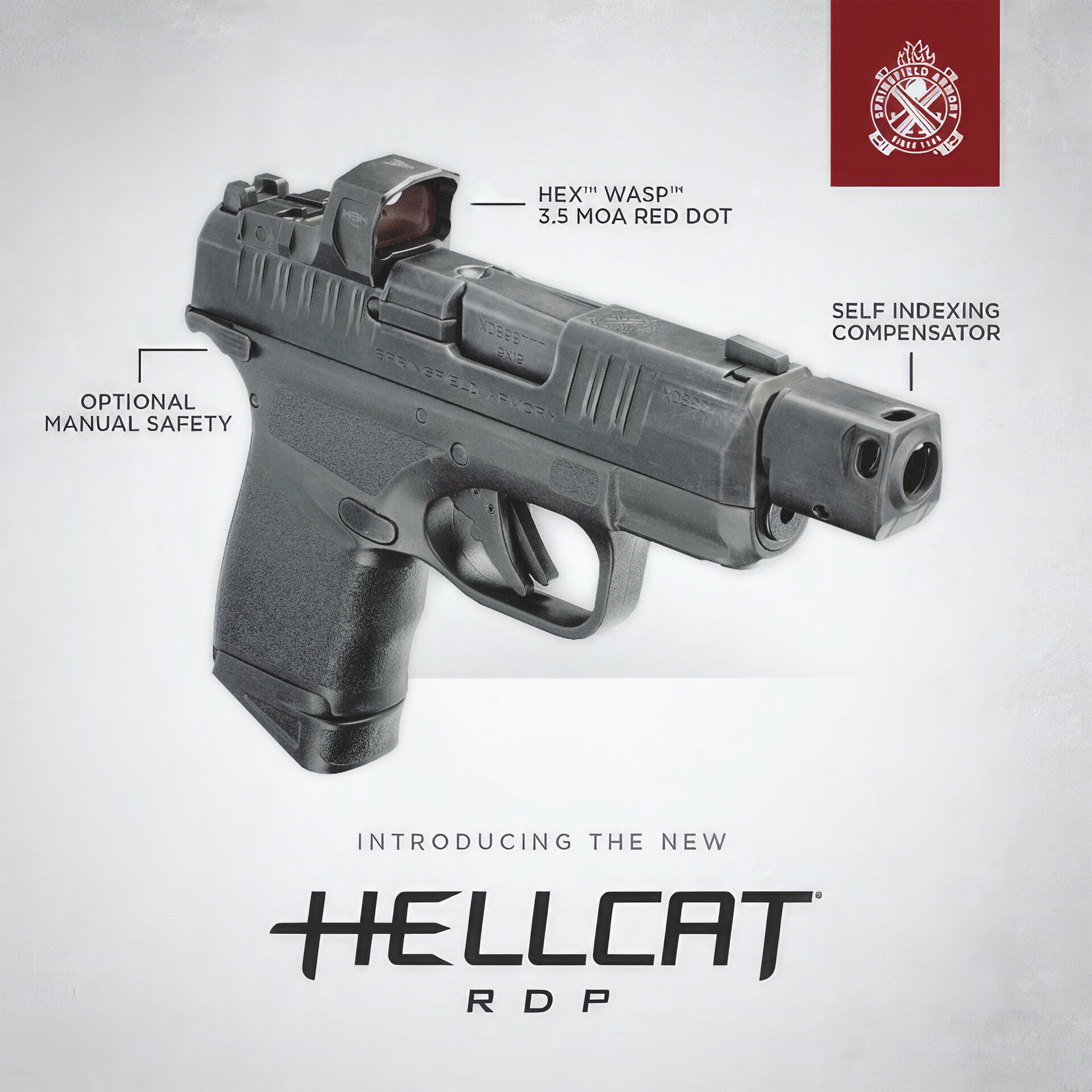 HELLCAT® RDP™ HANDGUN by Viktor on Dribbble