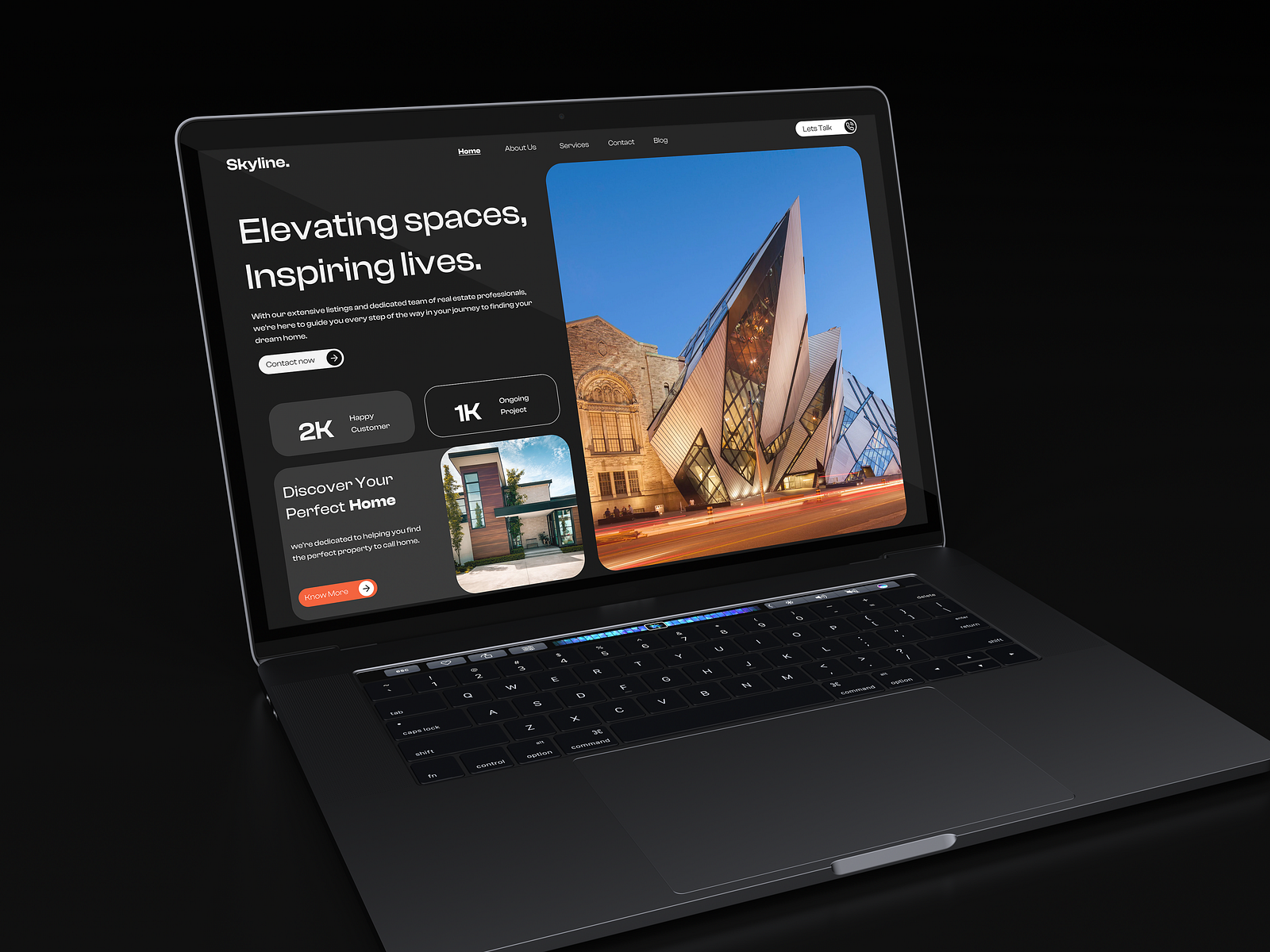 Skyline Web Page | UI/UX by Osho Saklani on Dribbble