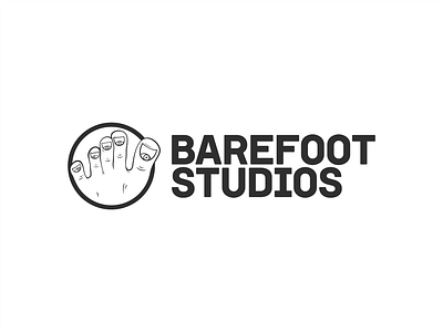Barefoot Studios Logo by karibulka on Dribbble