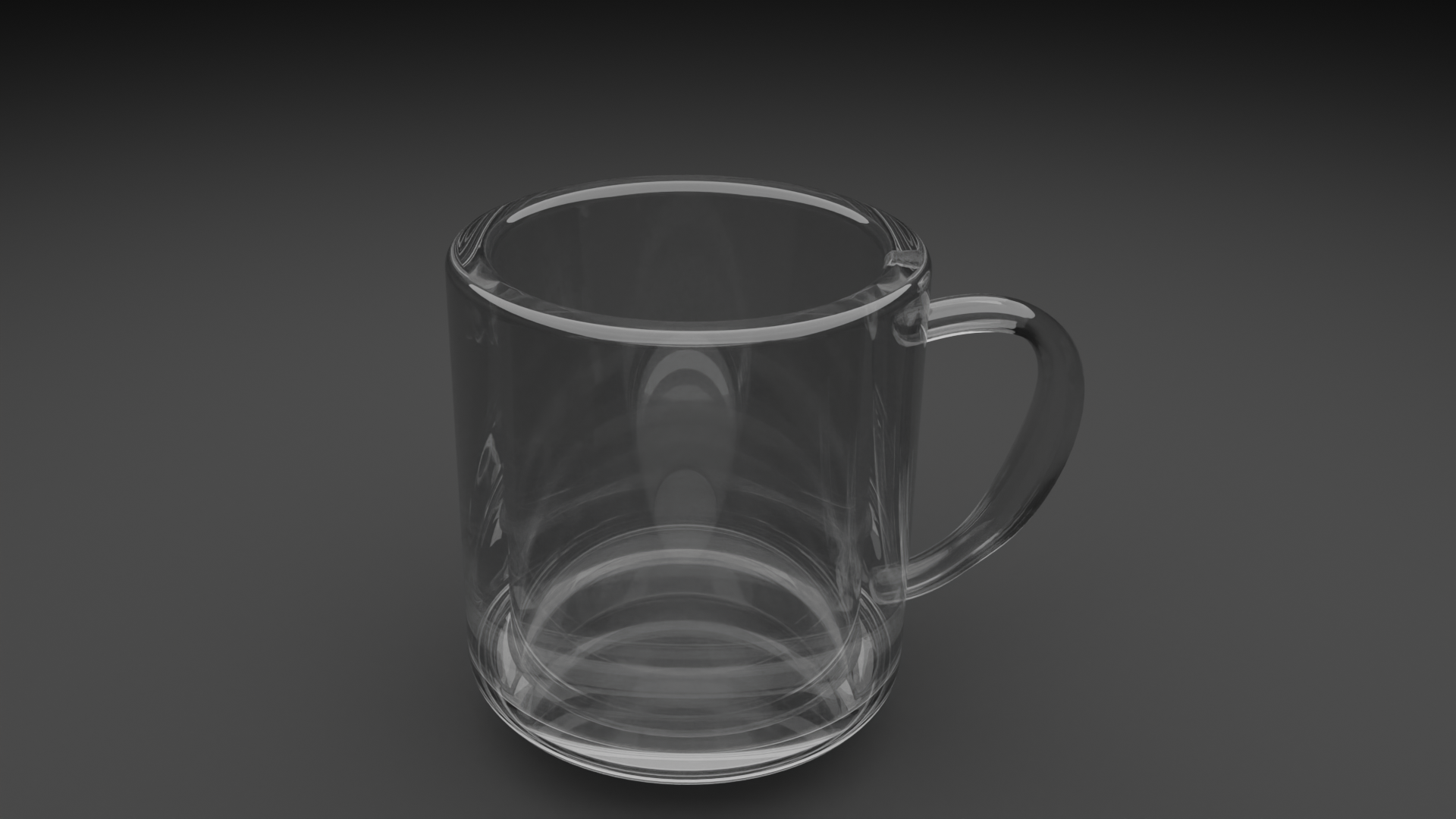 3-D MODEL (glass and environment) by nitil kumar on Dribbble