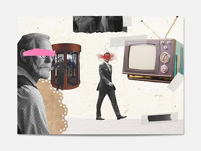 Digital Collage Art designs, themes, templates and downloadable graphic ...