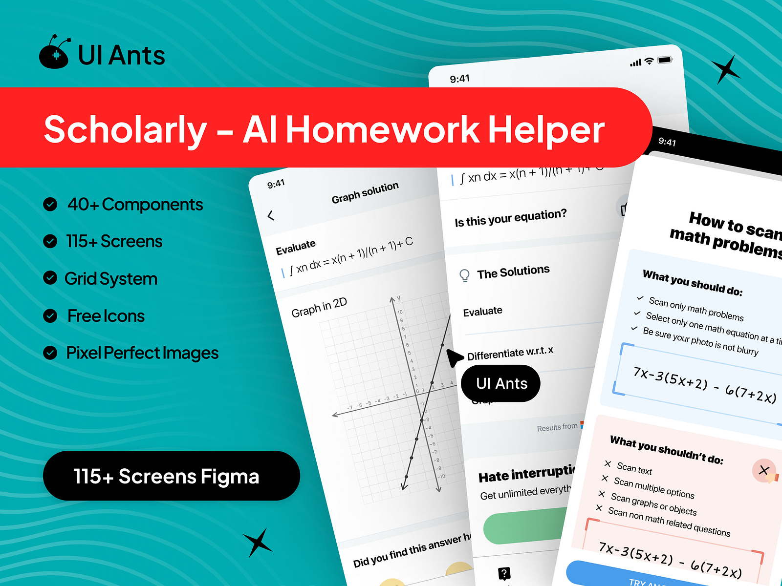 Scholarly Al Homework Helper Mobile App Ui by UI Ants on Dribbble