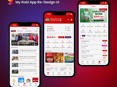 Robi App Wireframe designs, themes, templates and downloadable graphic ...