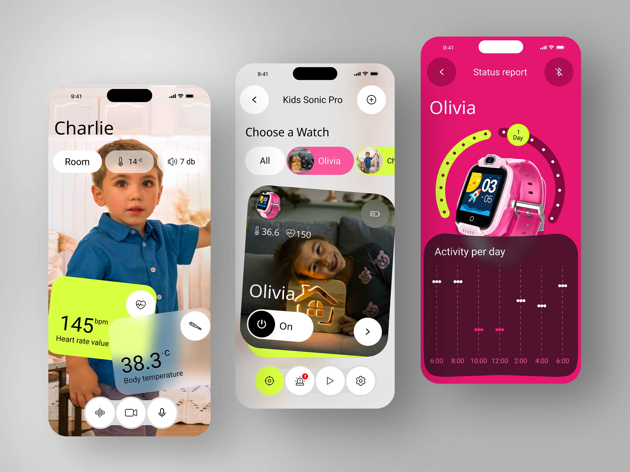 Kids Smartwatch - Parent Companion App by Monodeep Samanta on Dribbble