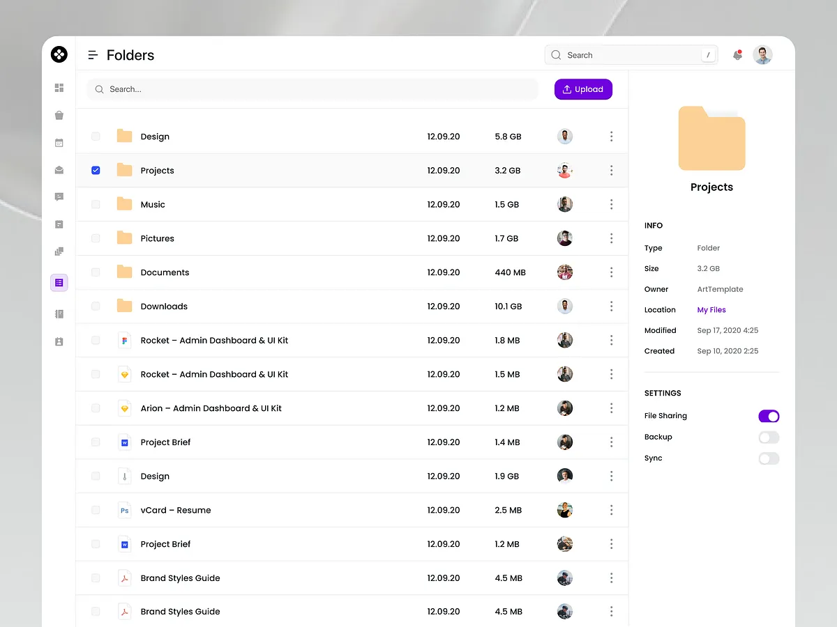 Browse thousands of File Manager images for design inspiration | Dribbble