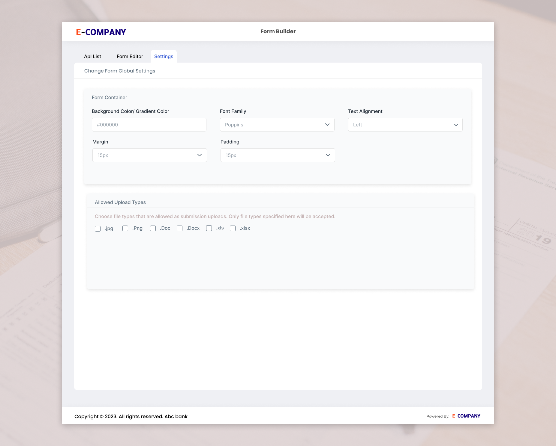 Form Builder Web App by Bishal Ghimire on Dribbble