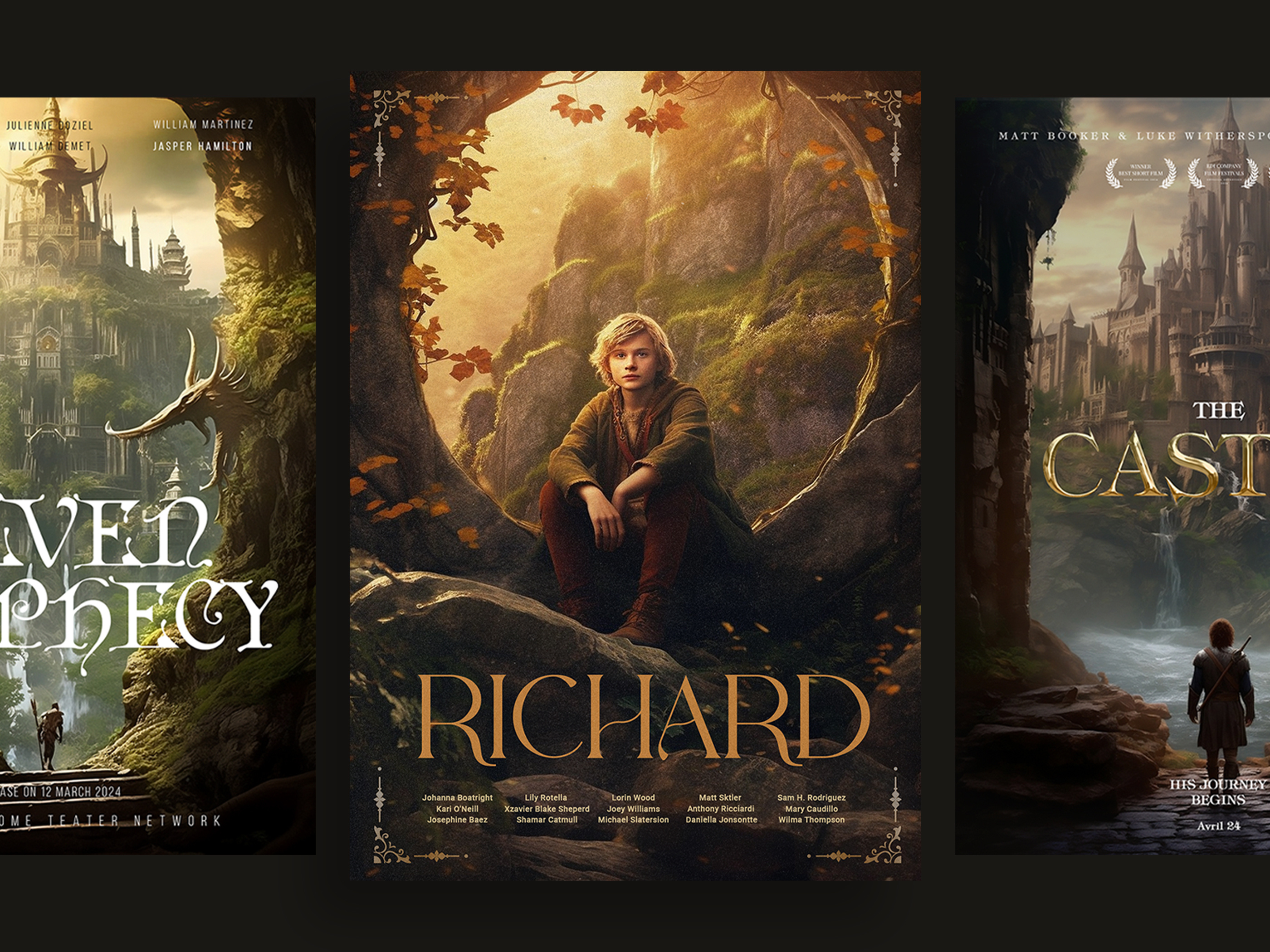 Cinematic Fantasy Posters by Pixflow on Dribbble