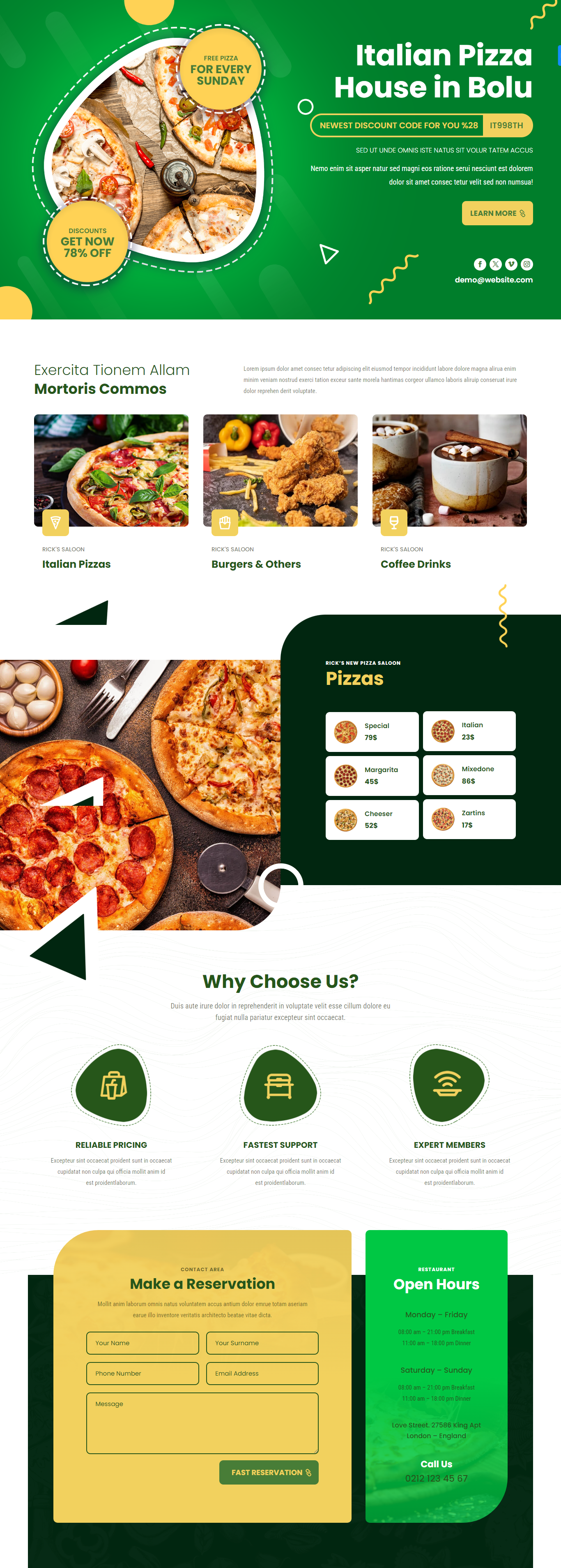Food Ordering Wordpress Website designs, themes, templates and ...