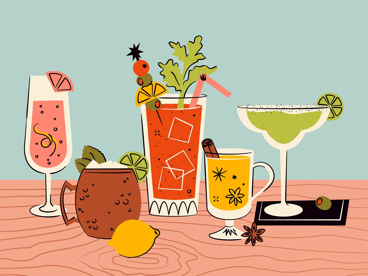 Browse thousands of Cocktail images for design inspiration | Dribbble