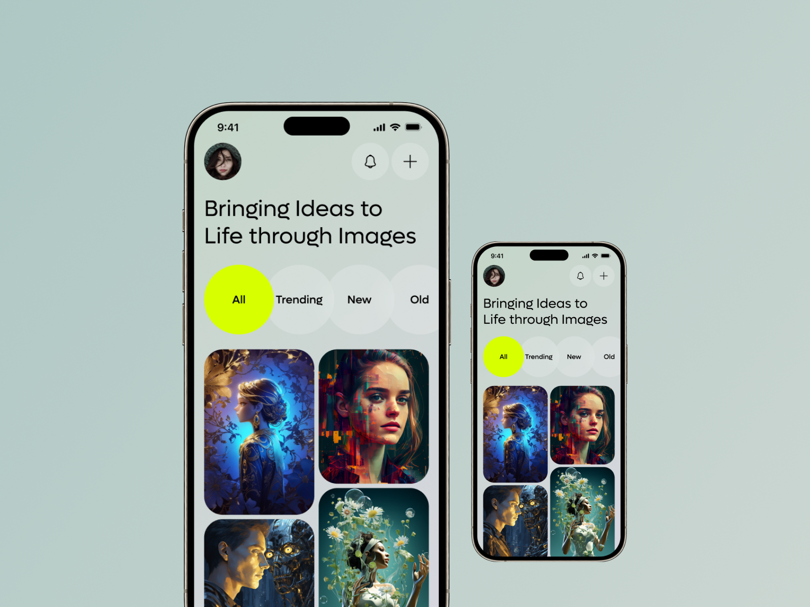 AI Art Generator App UI by MQoS UI/UX for MultiQoS on Dribbble
