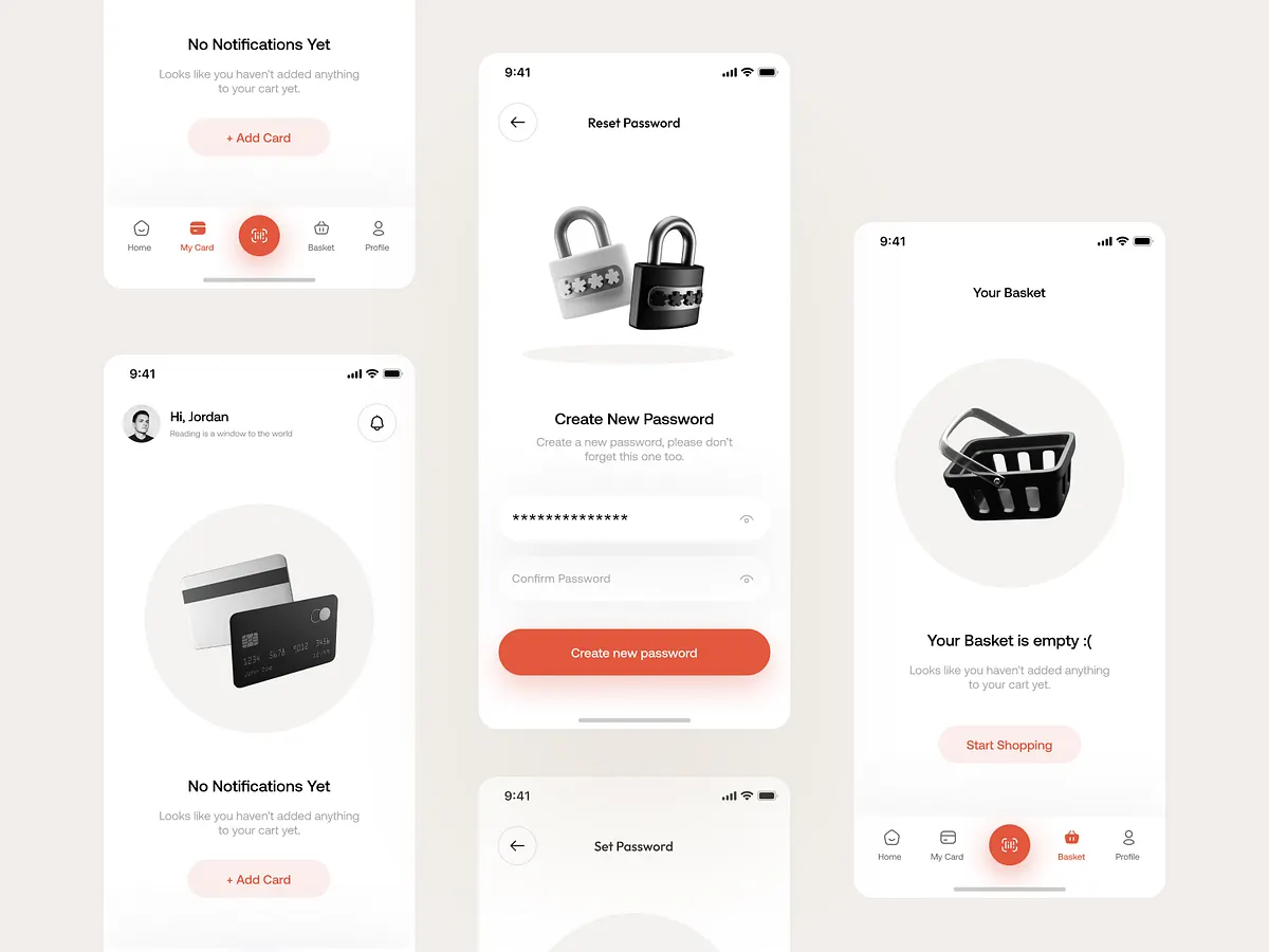 Bottom Navigation designs, themes, templates and downloadable graphic ...
