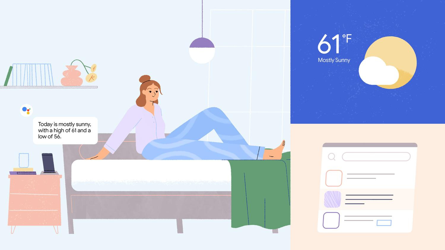Google Assistant - styleframes by Loris F. Alessandria on Dribbble